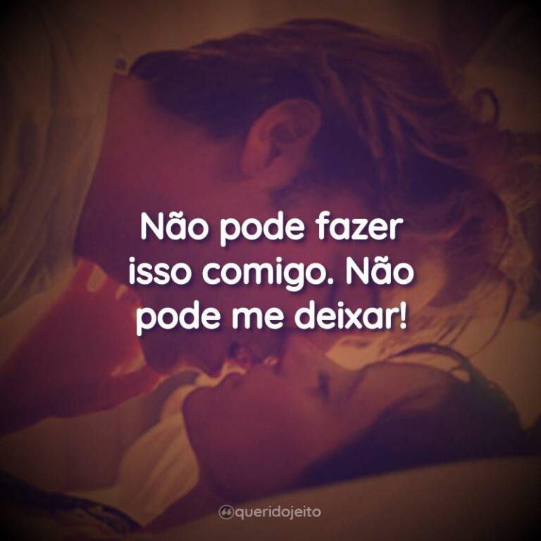 Antes que Termine o Dia (Filme) (filme): Não pode fazer isso comigo ...