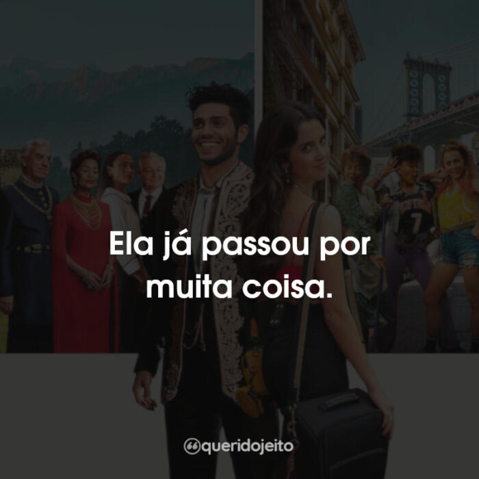 Tratamento de Realeza (Filme) - Frases Perfeitas - Querido Jeito Tratamento de Realeza (Filme) - Frases Perfeitas - Querido Jeito
