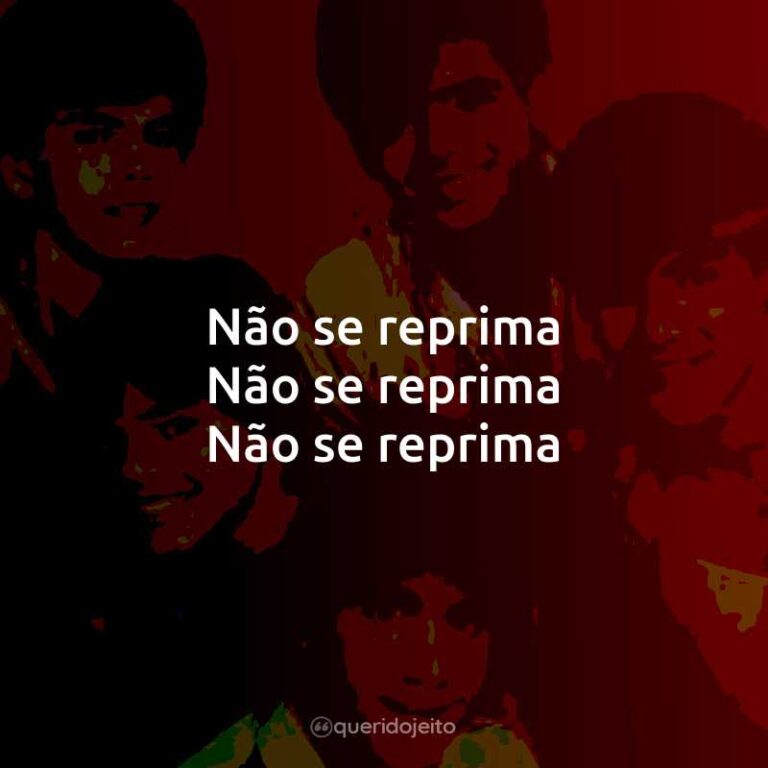 Não se reprima Não se reprima Não se reprima - Menudo