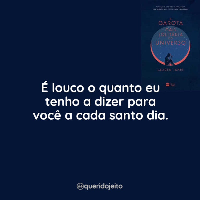 Lauren James - Frases Perfeitas - Querido Jeito