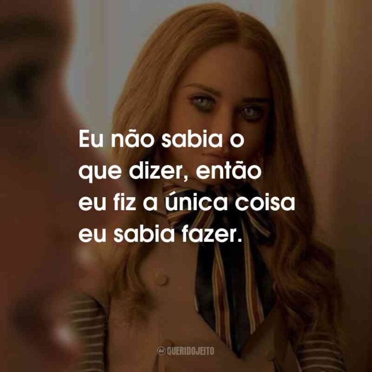 M3GAN (Filme) - Frases Perfeitas - Querido Jeito